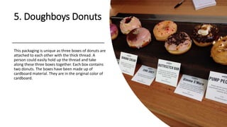 12 Creative Donuts Packaging For Inspiration | PPTX