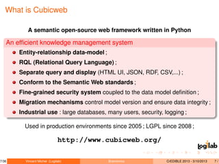 Brainomics - CrEDIBLE 2013 | PPT