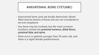 Cystic lesions of bone.pptx