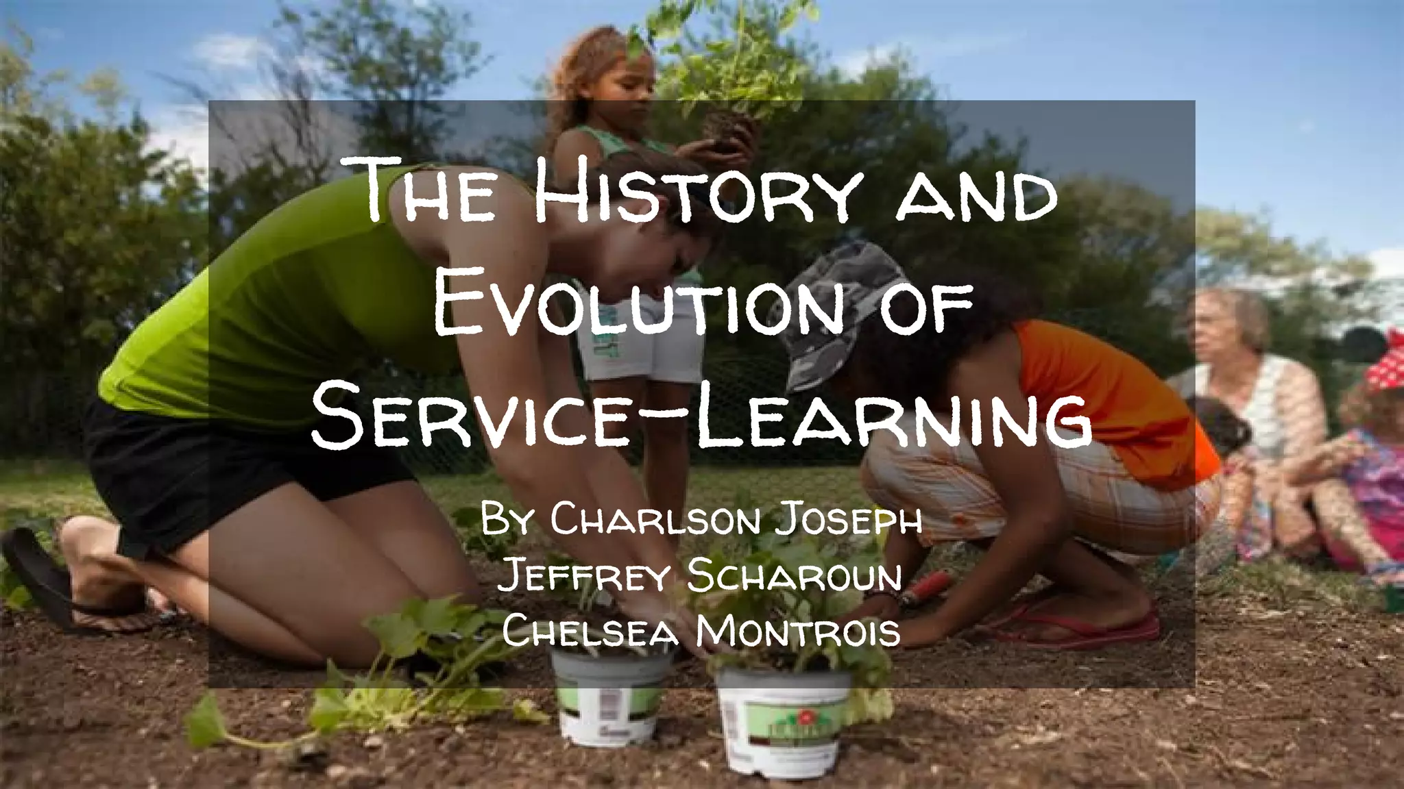 Service-Learning Presentation | PDF