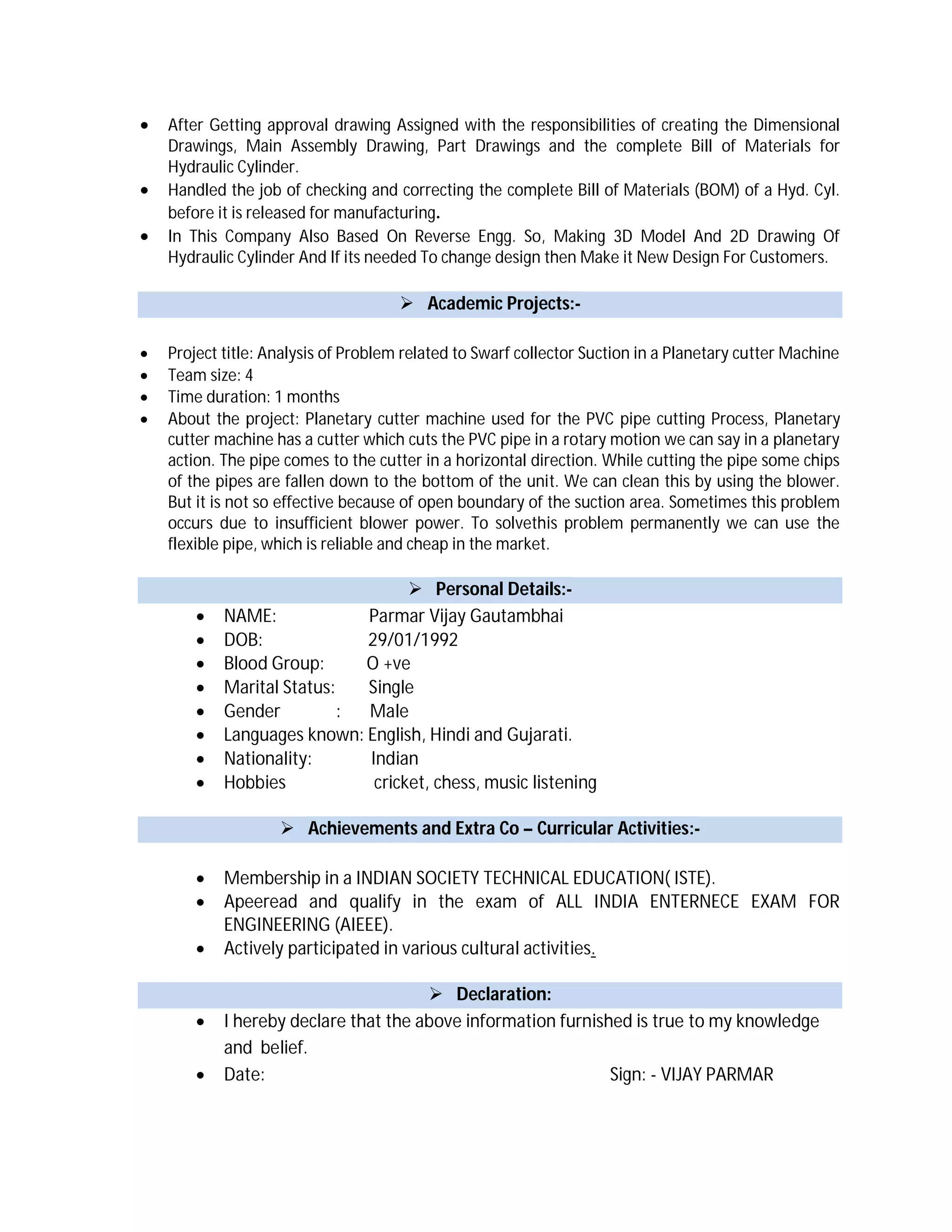 Resume Updated | PDF