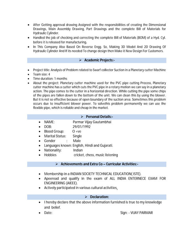 Resume Updated | PDF