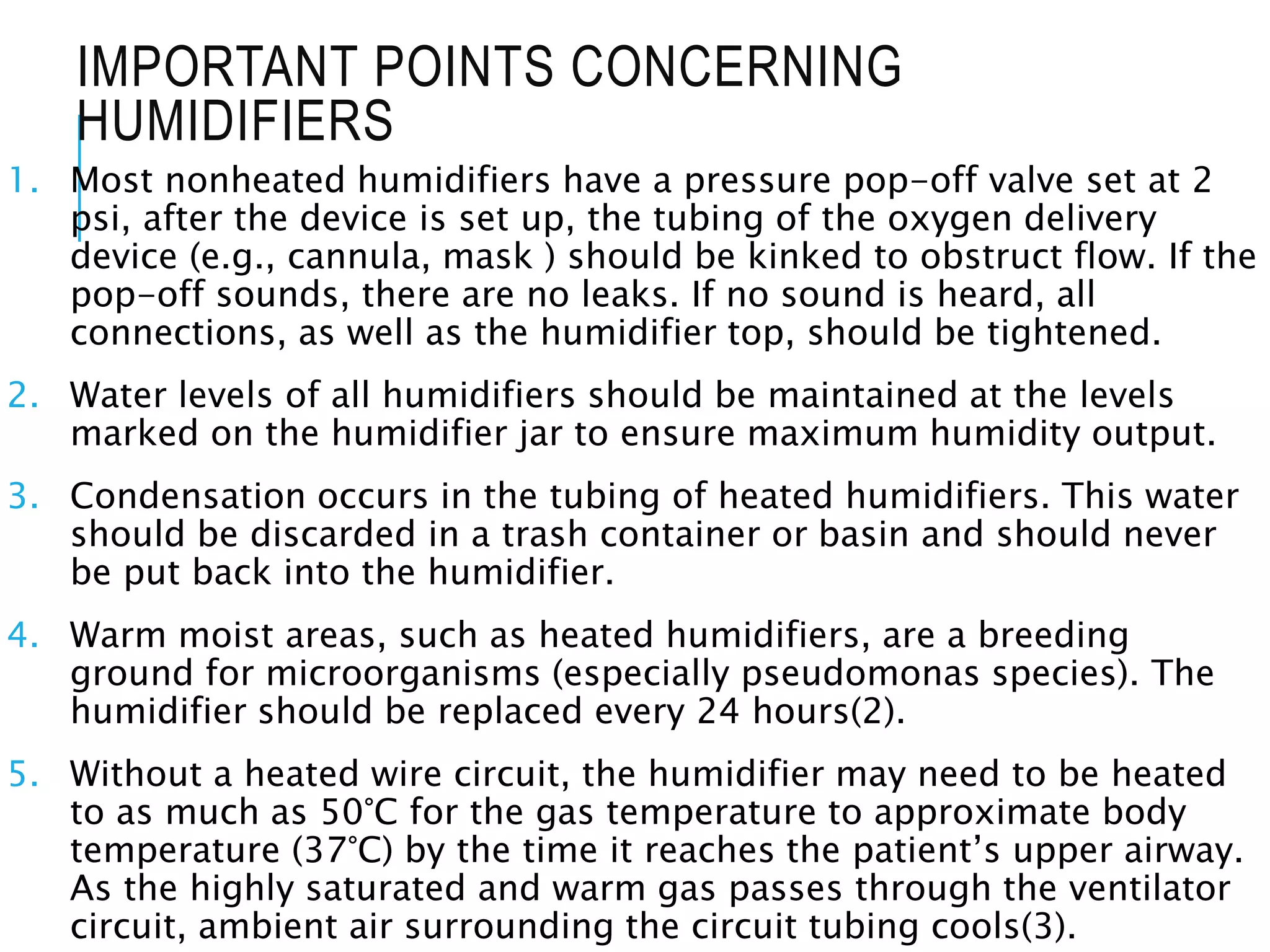 Humidification | PPTX