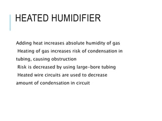Humidification | PPTX