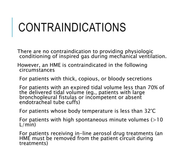 Humidification | PPTX | Lung and Respiratory Health | Diseases and ...