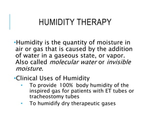 Humidification | PPTX