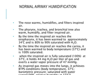 Humidification | PPTX