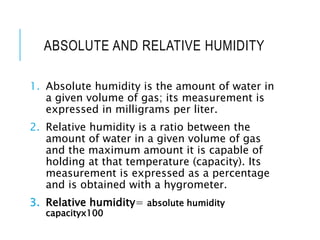 Humidification | PPTX