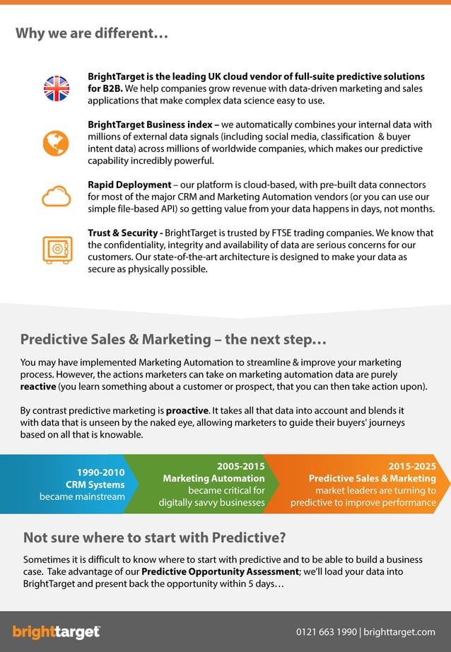 BrightTarget Datasheet - 24.01.17
