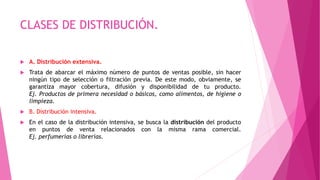 Papel de la distribución en la cadena de suministro | PPTX