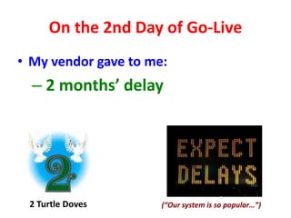 12 days of go live | PPTX