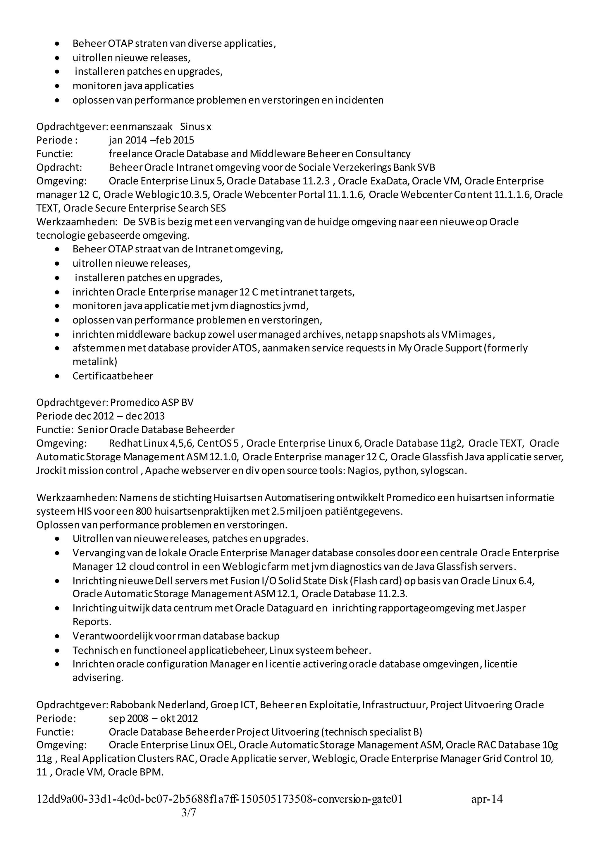 Curriculum Vitae_Maurits Groenenberg_mei2015 | DOCX