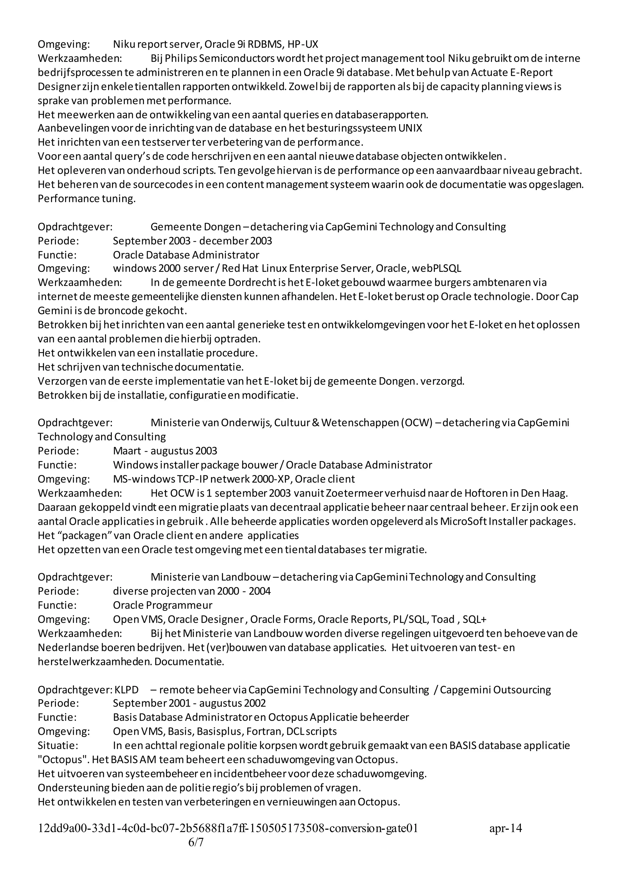 Curriculum Vitae_Maurits Groenenberg_mei2015 | DOCX