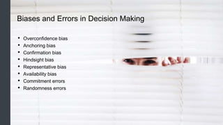 Presentation on Decision Making in organisations.pptx