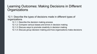 Presentation on Decision Making in organisations.pptx