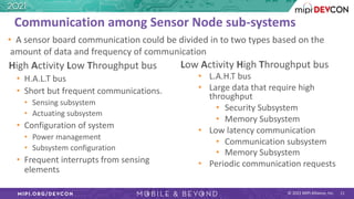 MIPI DevCon 2021: MIPI I3C Application and Validation Models for IoT ...