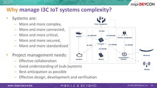 MIPI DevCon 2021: MIPI I3C Application and Validation Models for IoT ...