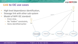 MIPI DevCon 2021: MIPI I3C Application and Validation Models for IoT ...