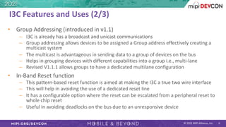 MIPI DevCon 2021: MIPI I3C Application and Validation Models for IoT Sensor Nodes | PDF