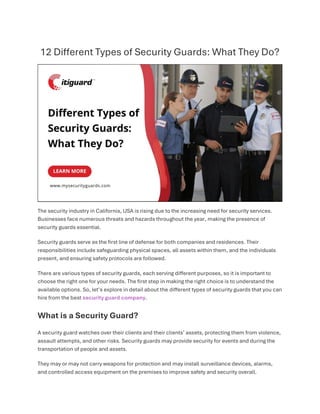 12 Different Types of Security Guards What They Do.pdf