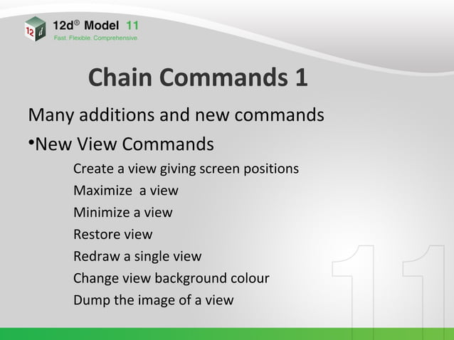 12d model - Whats new in V11 | PPT | Web Design and HTML | Internet