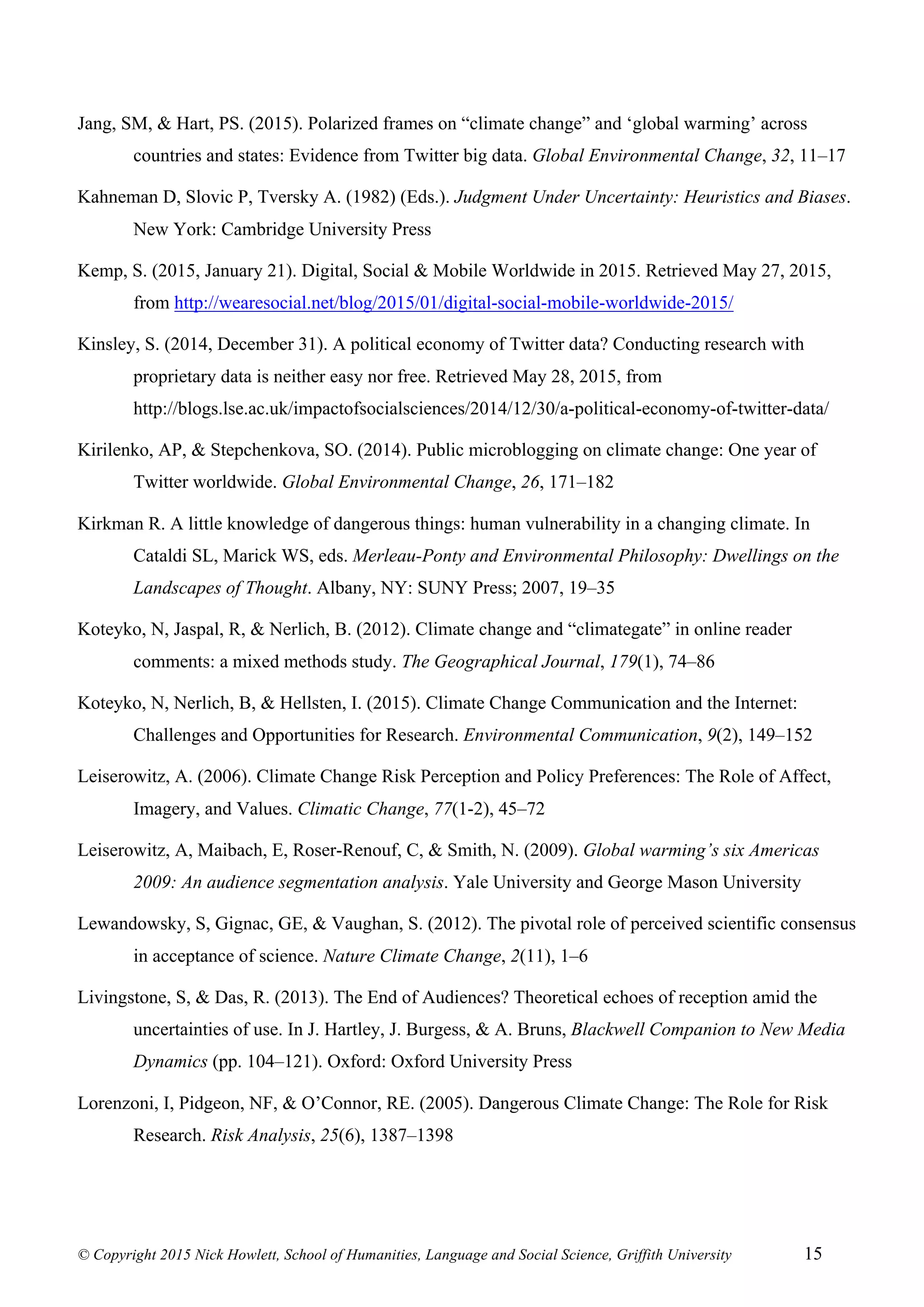 Encoding-decoding-climate-change-communication-Nick-Howlett-2015 | PDF