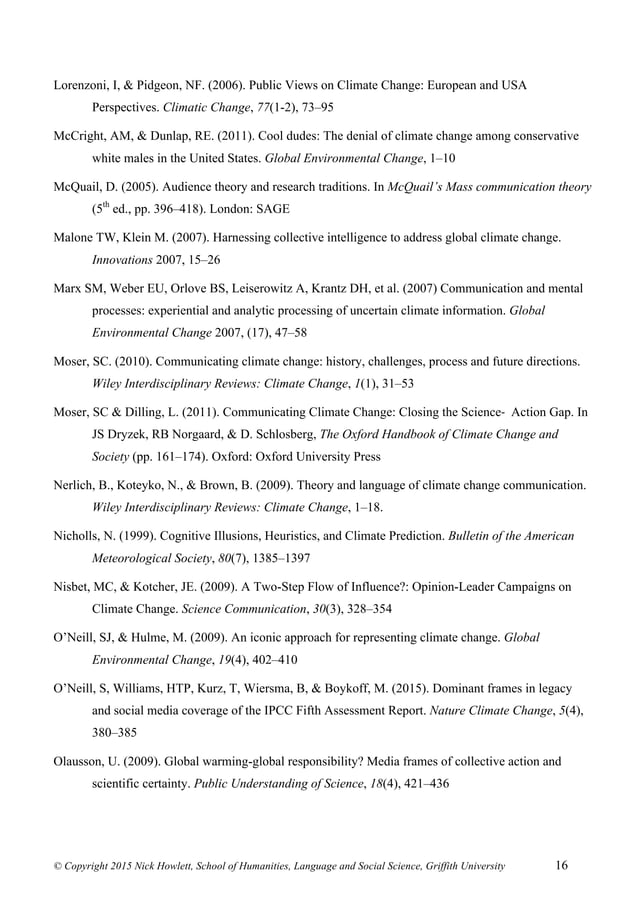 Encoding-decoding-climate-change-communication-Nick-Howlett-2015 | PDF