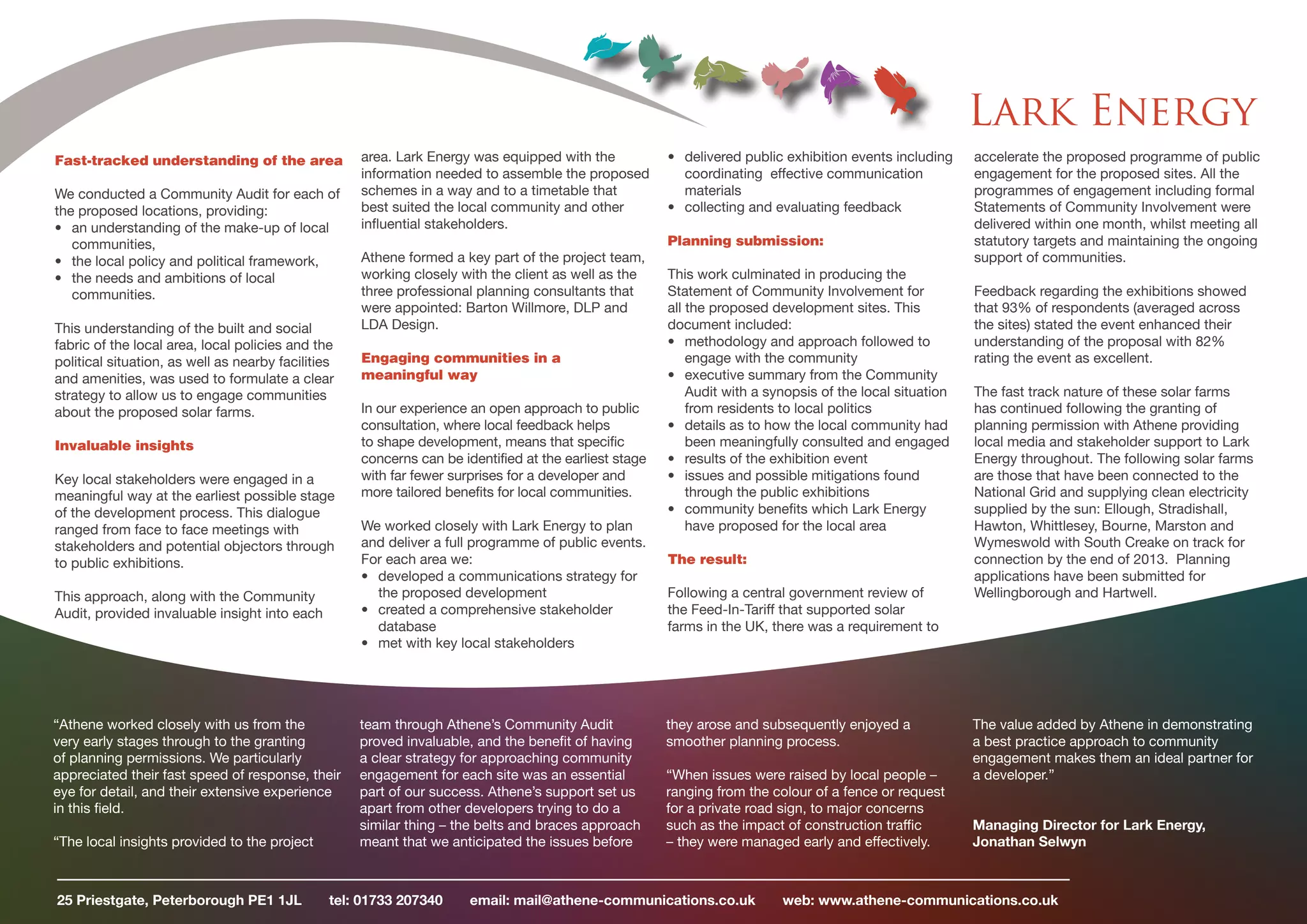 Lark Solar Energy | PDF