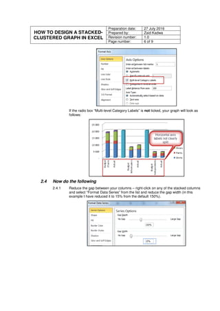 20160727 - How to Create a Stacked-Cluster Graph in Excel | PDF ...