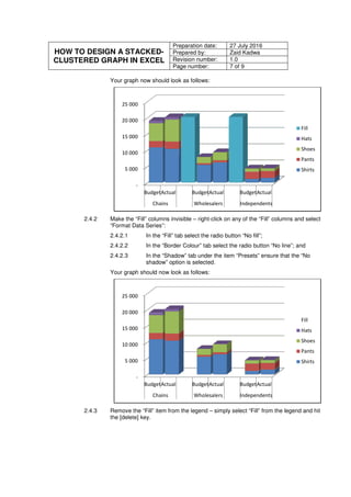 20160727 - How to Create a Stacked-Cluster Graph in Excel | PDF ...