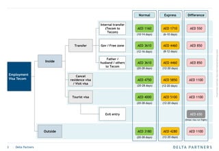 UAE visa process (Tecom) | PPTX