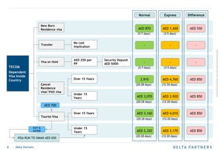 UAE visa process (Tecom) | PPTX