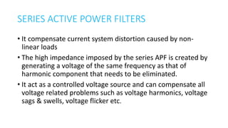 power quality conditioners | PPTX