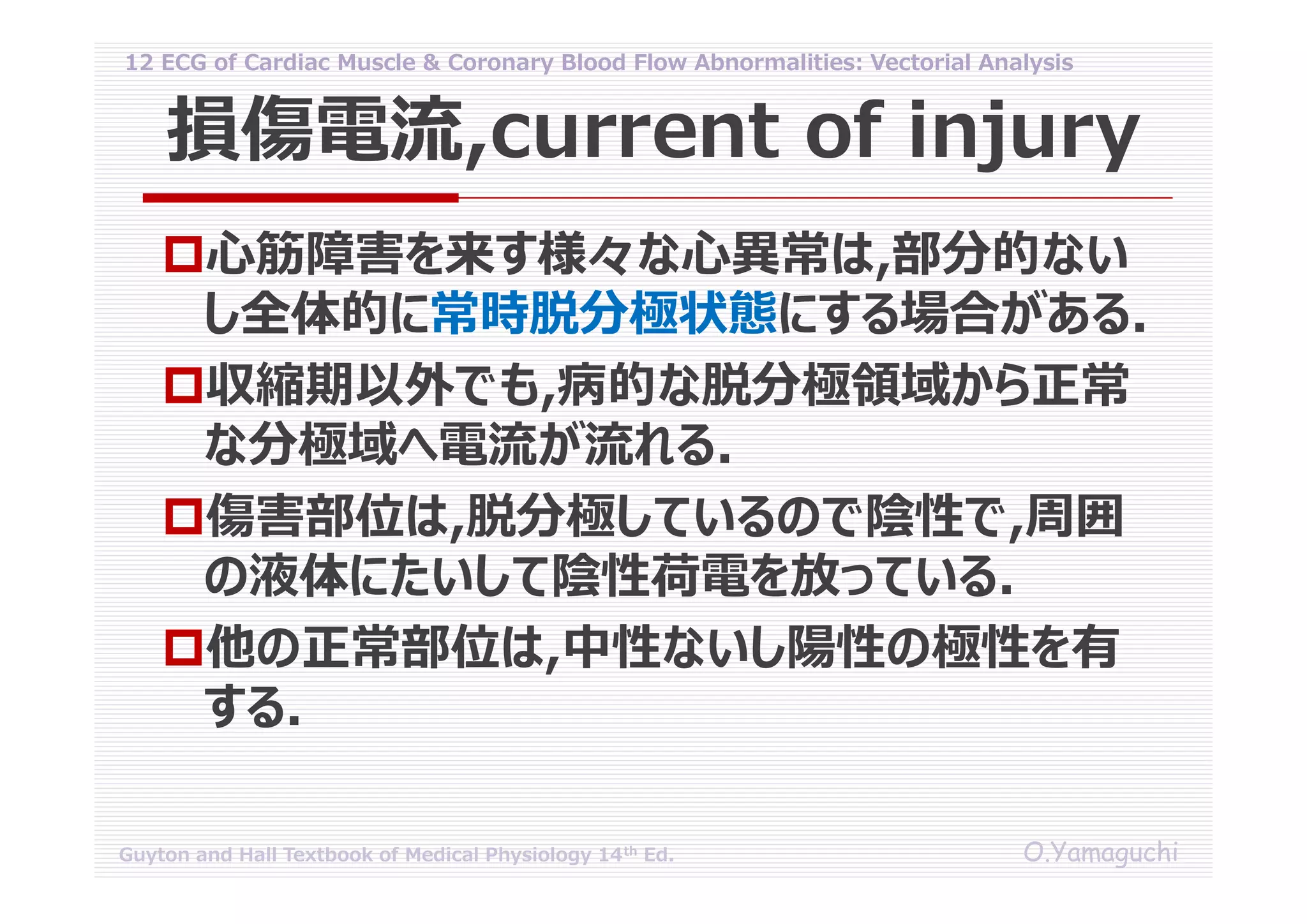 12 ecg of cardiac muscle & coronary blood flow abnormalities vectorial ...