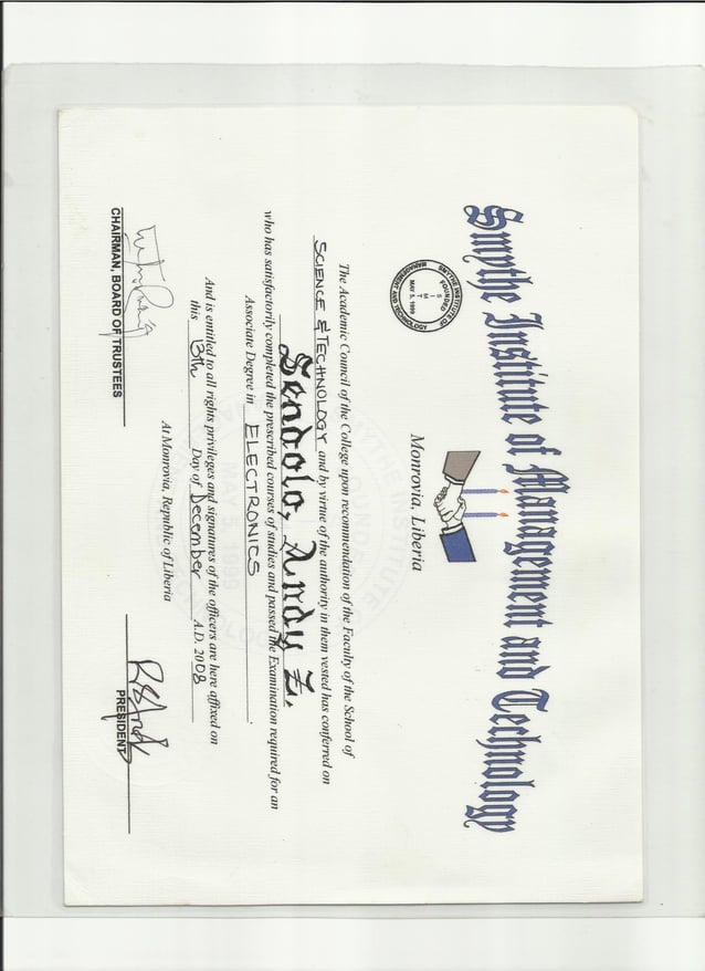 AA DEGREE IN ELECTRONICS | PDF