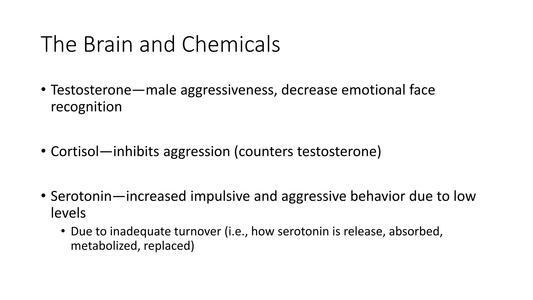 Behavioral Neuroscience: Emotional Behaviors | PPTX