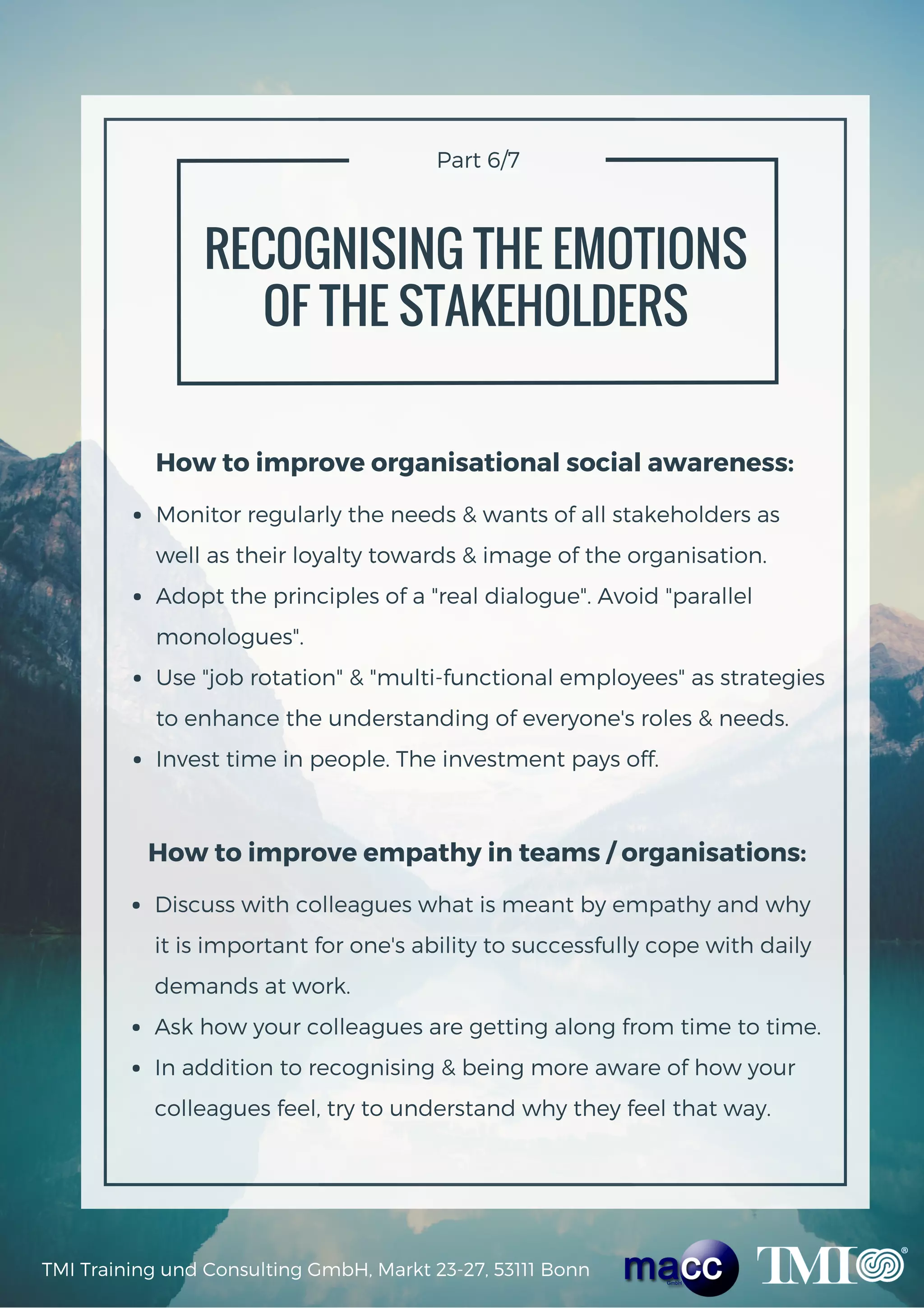 Recognizing the Emotions of Stakeholders | PDF