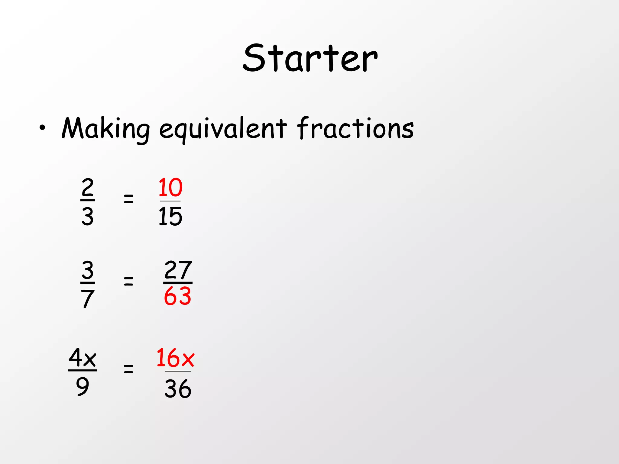 12) Equations Including Fractions.ppt