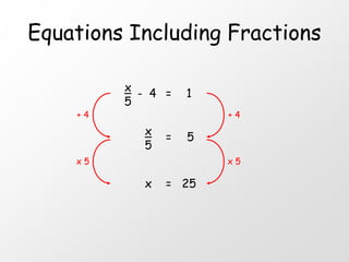 12) Equations Including Fractions.ppt