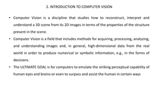 Computer Vision | PPTX