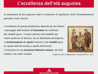 Quadro storico culturale dell'età augustea | PPT | Poetry | Books and ...