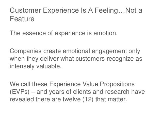 Customer Experience Strategy: The 12 Experience Values That Matter Mo…
