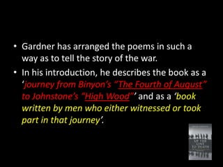 12E WWI Poetry Revision | PPT