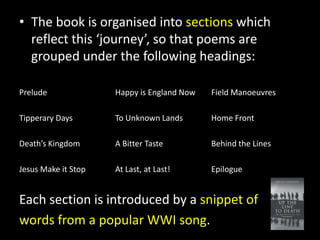 12E WWI Poetry Revision | PPTX