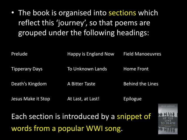 12E WWI Poetry Revision | PPTX