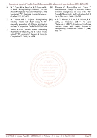 Experimental Study of Maintenance and Treatment of R.C.C. Building by ...