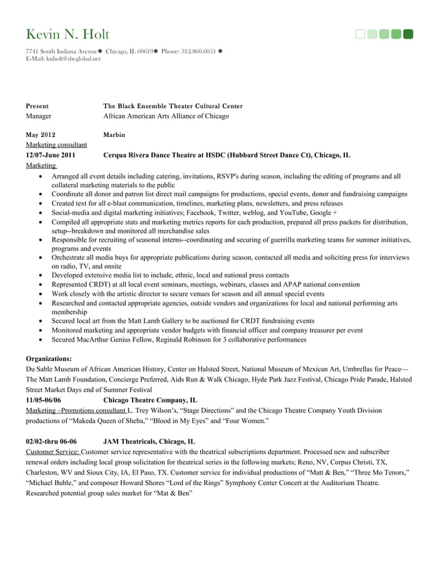 Resume September final 2015 | DOC