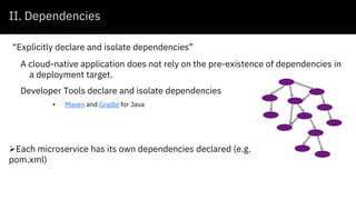 Building 12-factor Cloud Native Microservices | PPT