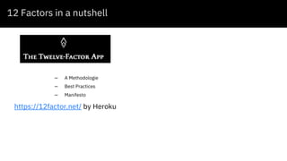 Building 12-factor Cloud Native Microservices | PPT