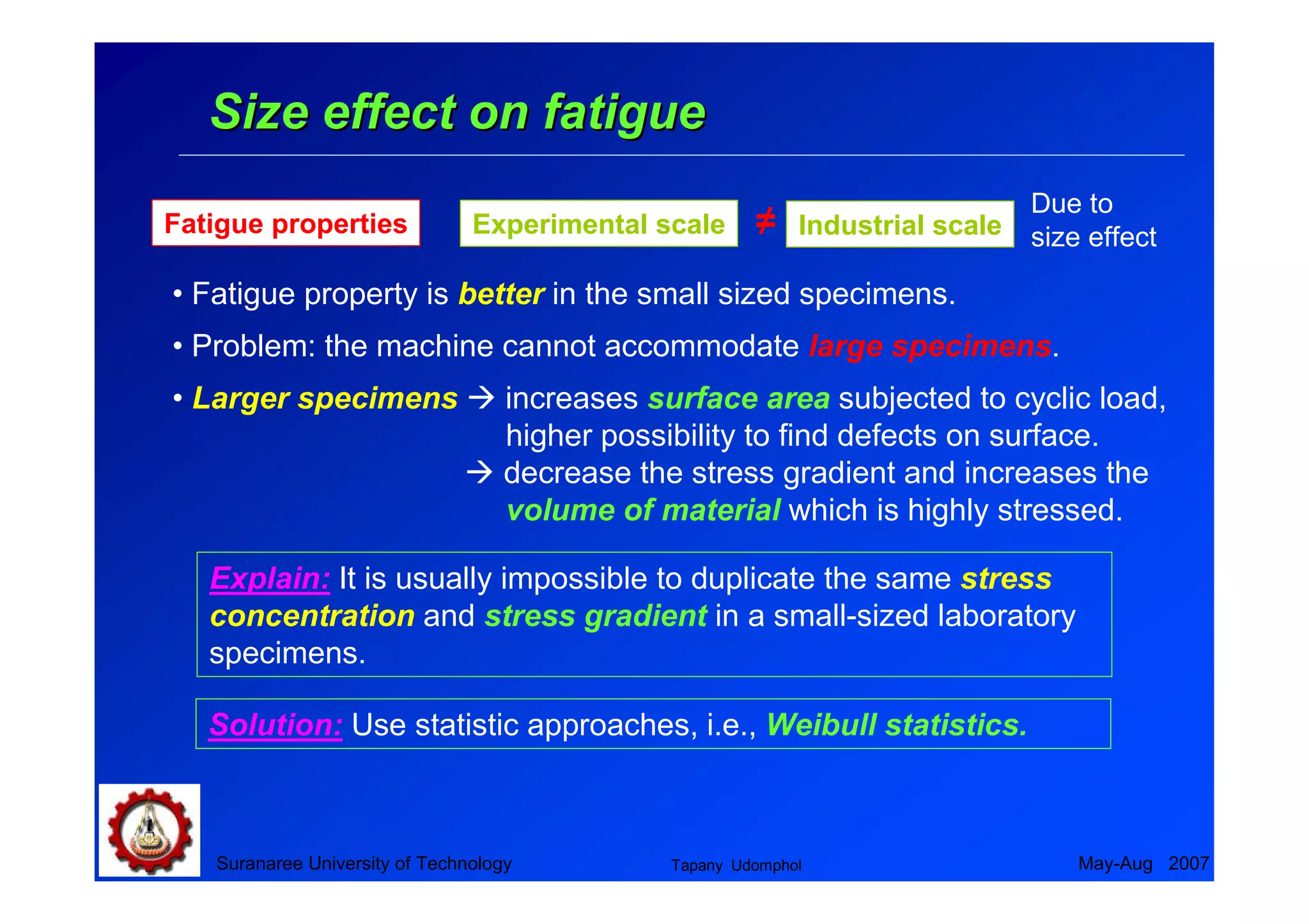 12 fatigue of metals | PDF